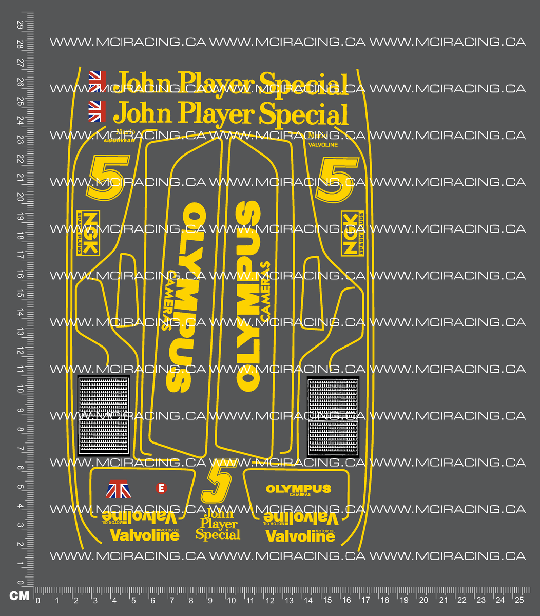 1/10TH TAM 58020 - JPS LOTUS 79 (CS) SHEET B DECALS – Mciracing.ca
