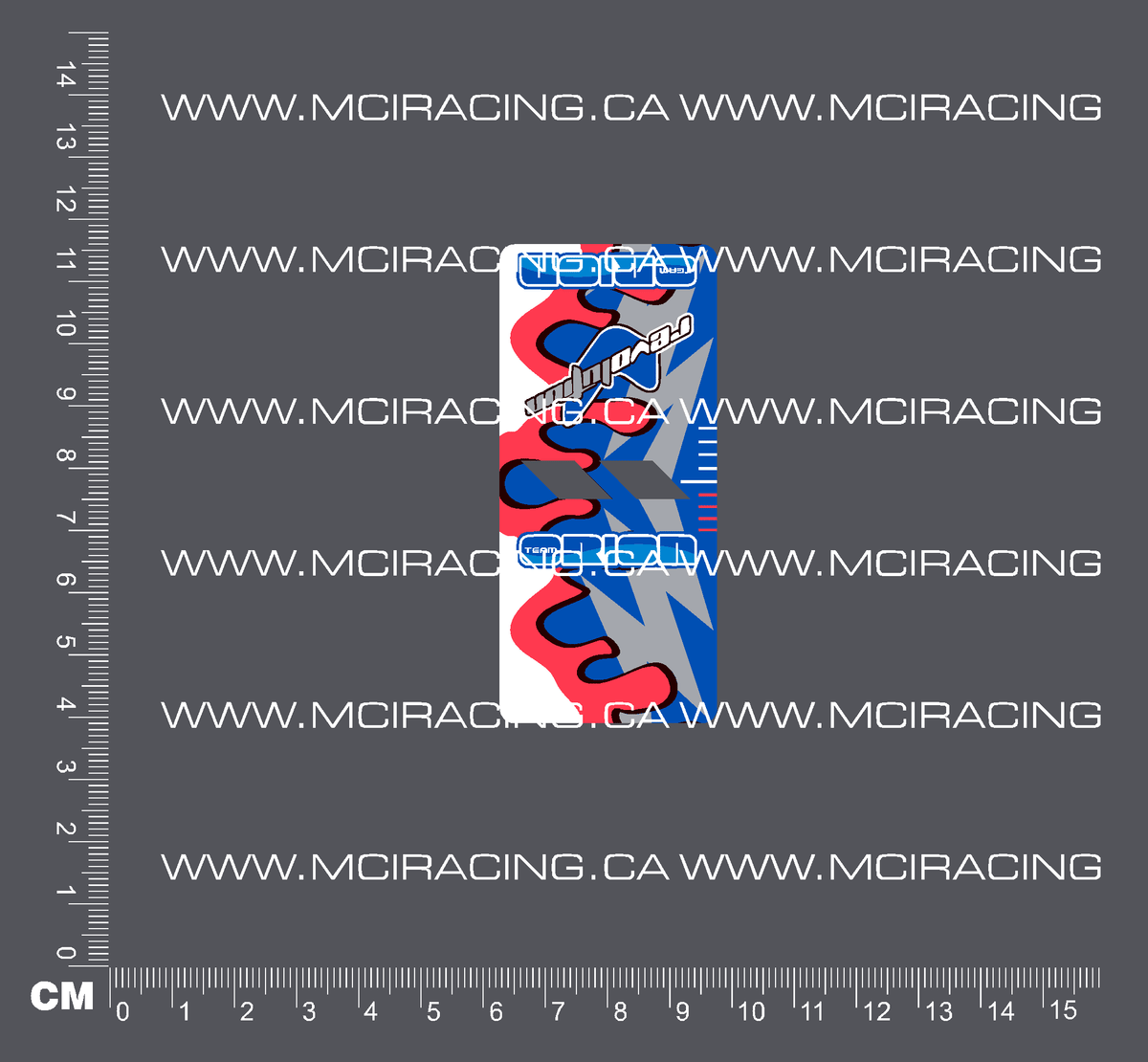 540 MOTOR DECAL - ORION REVOLUTION – Mciracing.ca