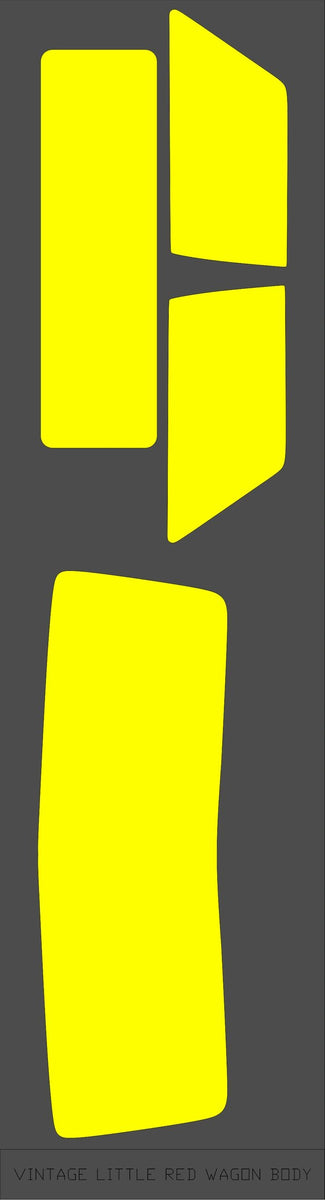 VINTAGE LITTLE RED WAGON BODY WINDOW MASKS – Mciracing.ca