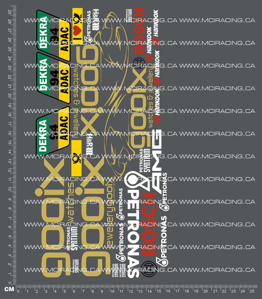 1/10TH DTM - GOOIX DECALS – Mciracing.ca
