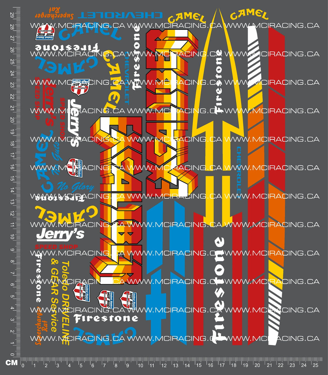 1/10TH MONSTER TRUCK - EXCALIBER DECALS – Mciracing.ca