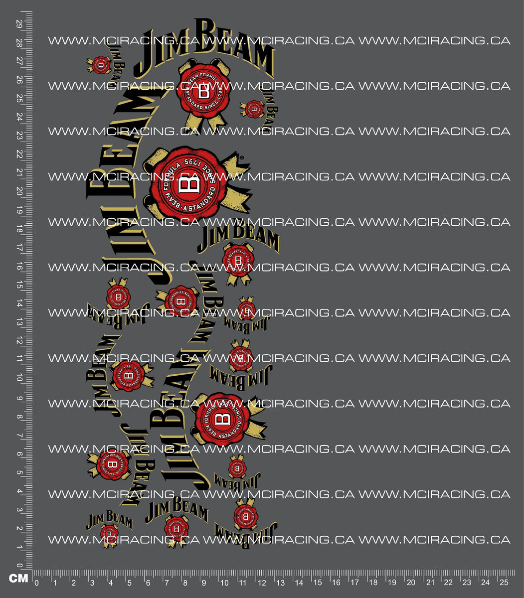 1/10TH JIM BE DECALS – Mciracing.ca
