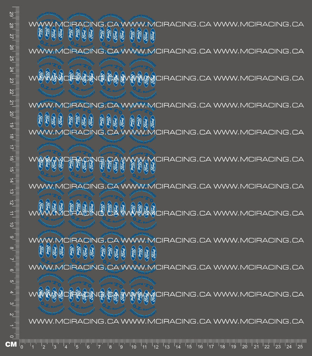 1/10TH MOTOR SPORT OZ RACING WHEEL DECAL – Mciracing.ca