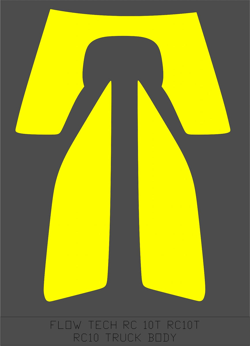 FLOW TECH RC 10T RC10T RC10 TRUCK BODY WINDOW MASKS – Mciracing.ca