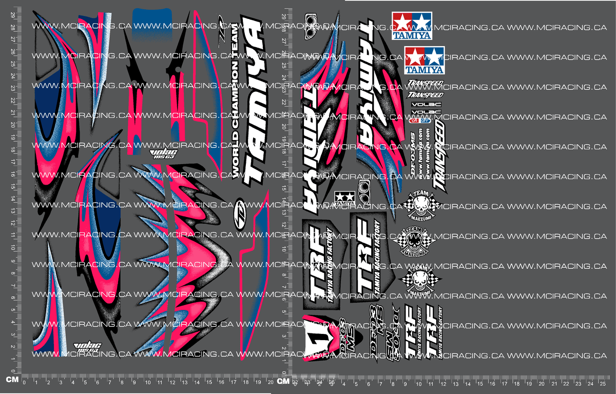 1/10TH TAM 49496 - DF-03 MS DECALS – Mciracing.ca
