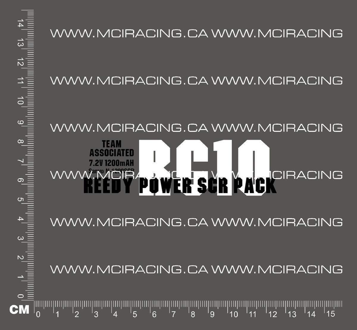 1/10TH BATTERY RC SUB C CELL - REEDY POWER SCR PACK – Mciracing.ca