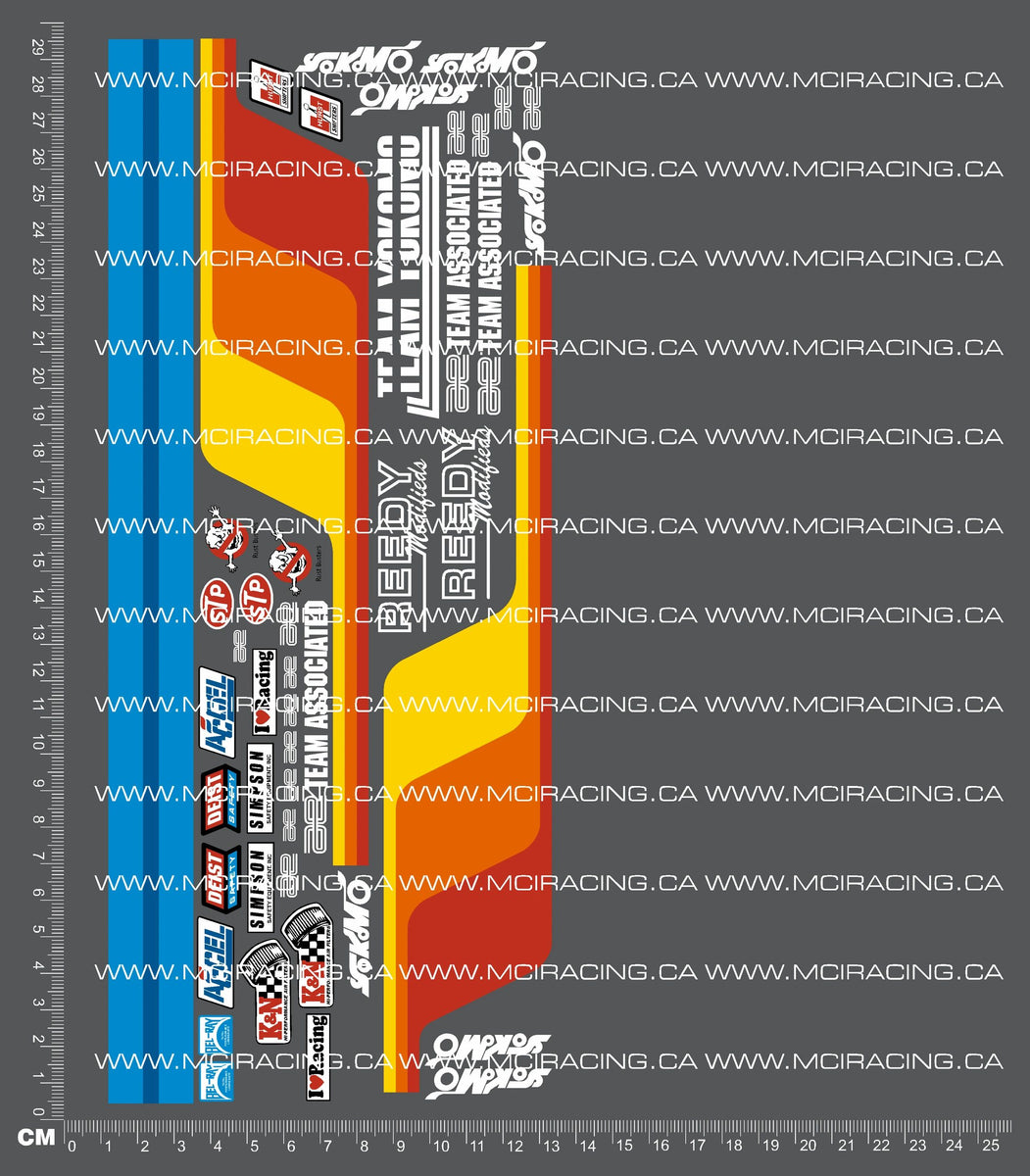 1/10TH YOK - YZ-10 - MAGAZINE ART DECALS – Mciracing.ca