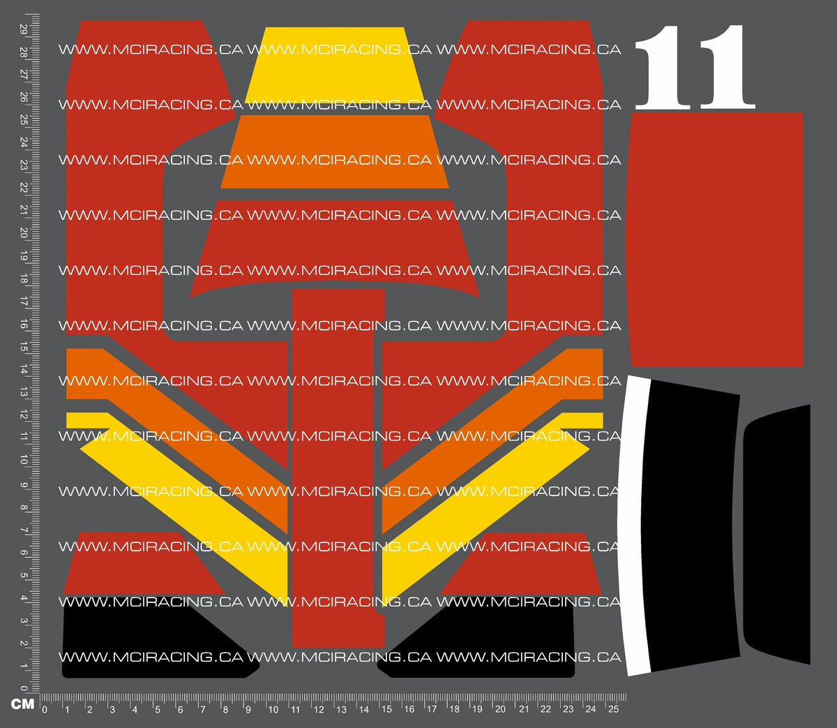 1/10TH LOS - JRX-T - BOX ART PANEL DECALS – Mciracing.ca