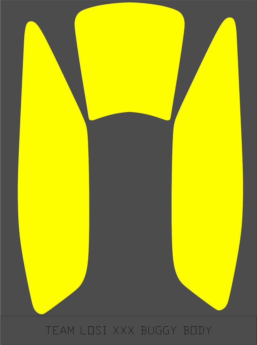 TEAM LOS XXX BUGGY BODY WINDOW MASKS – Mciracing.ca